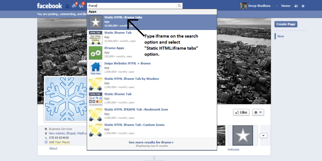 Create a Facebook Fanpage using Local Business WordPress Theme