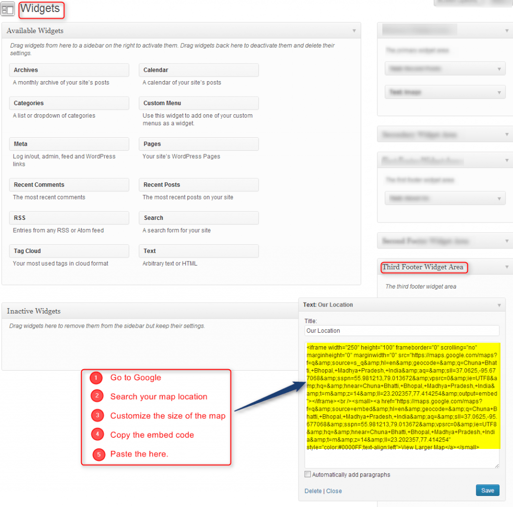 Learn The Proper Usage Of Widgets In WordPress | InkThemes