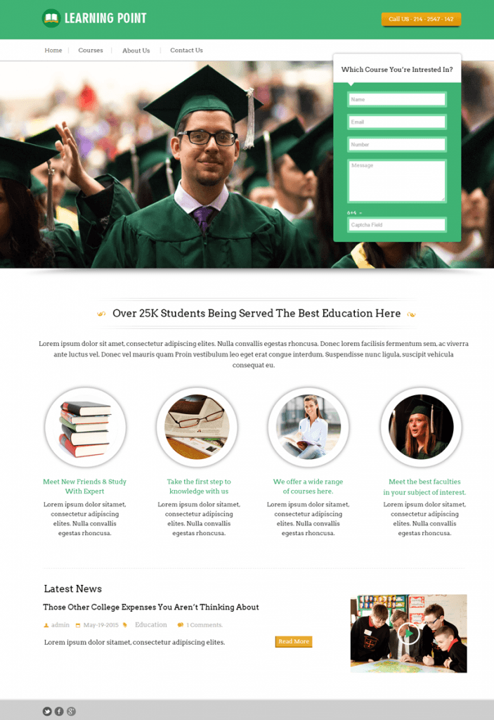 How To Create An Educational Website With WordPress? | InkThemes