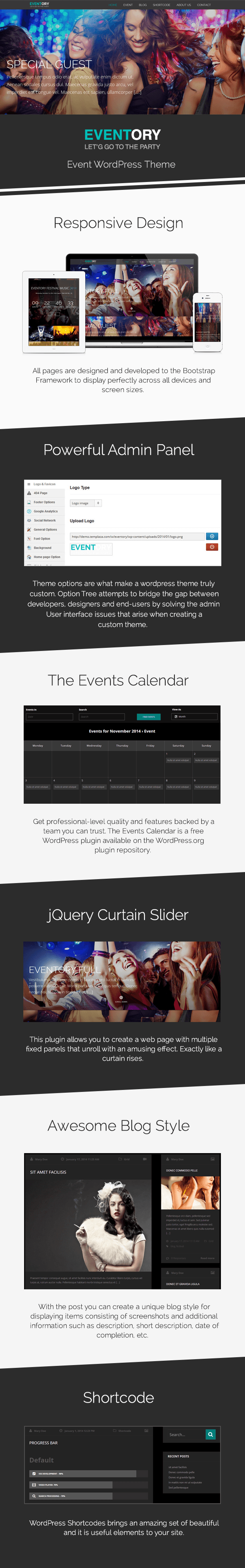 Eventory - Event WordPress Theme | InkThemes