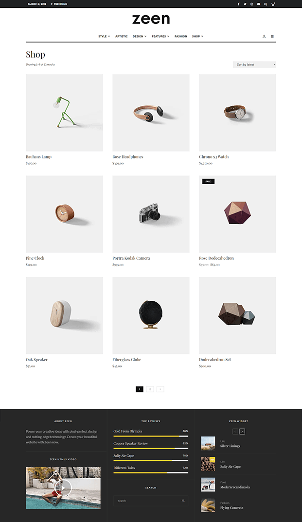 Zeen- Premium WordPress Magazine Theme | InkThemes