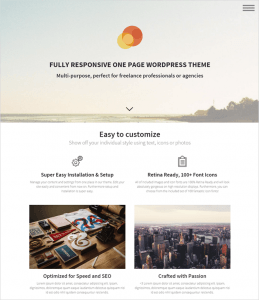 14 Best Parallax One Page Scrolling WordPress Themes