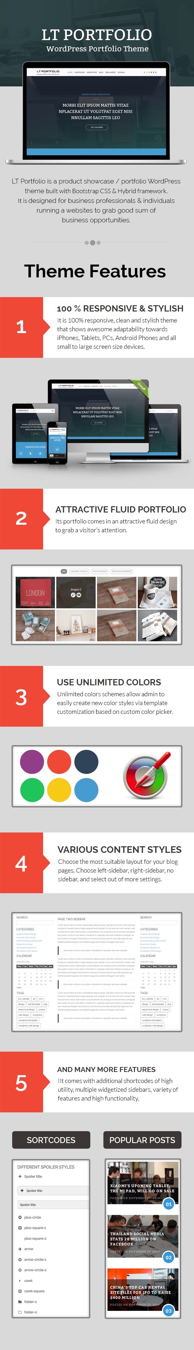 LT Portfolio - Product Showcase WordPress Theme | InkThemes