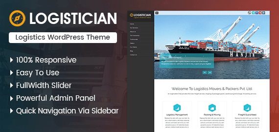 Logistician - Logistic WordPress Theme & Template | InkThemes