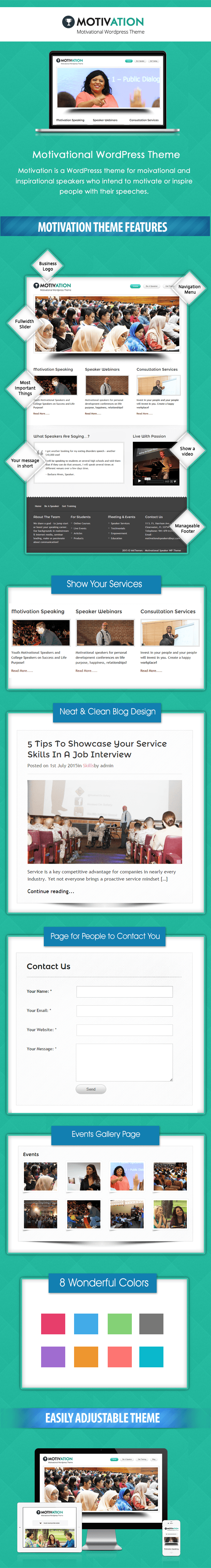 Motivation - Motivational Speaker WordPress Theme | InkThemes