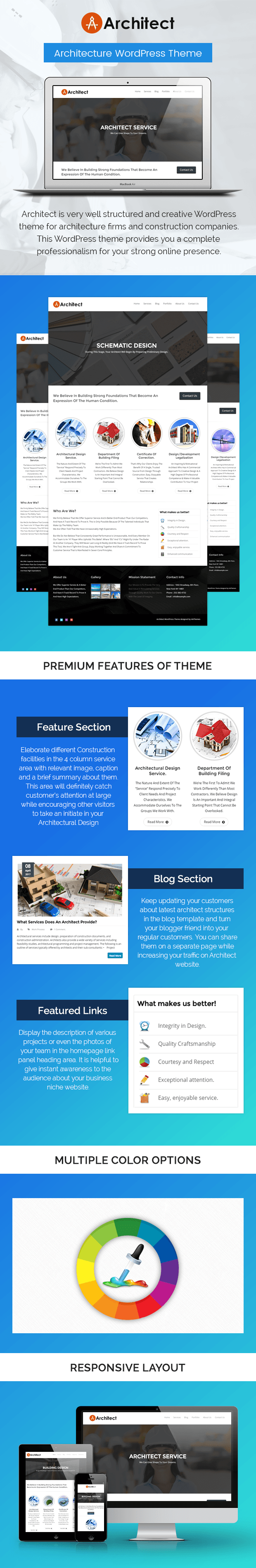 Architecture & Construction Firm WordPress Theme | InkThemes