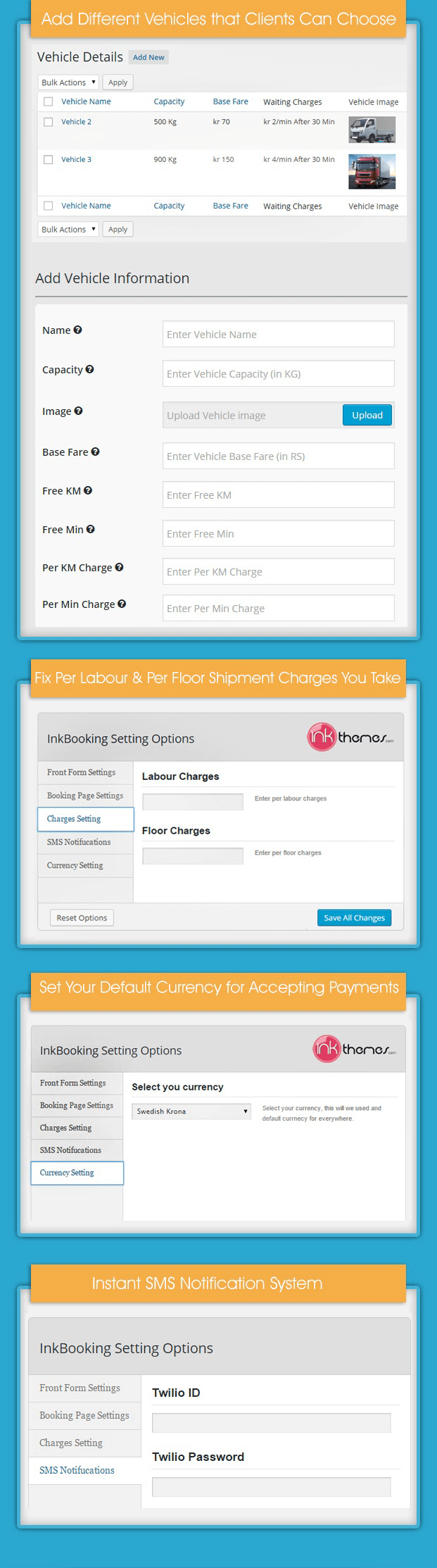 LogisticsWay - Logistics Booking WordPress Theme | InkThemes