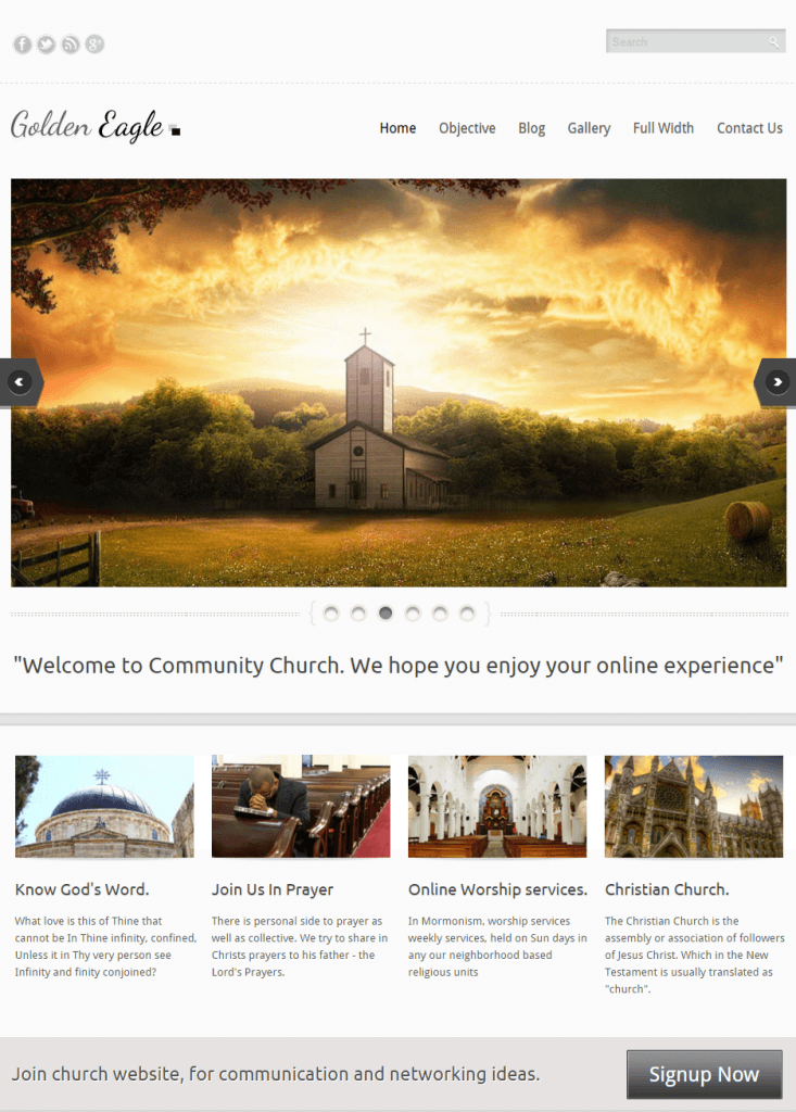 15 Best Beautiful Church WordPress Themes 2022 | InkThemes