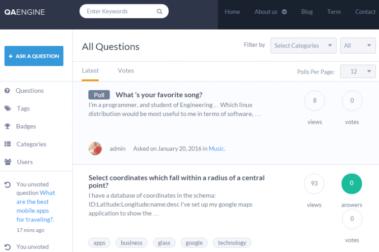 10 Question Answer & Community Forum WordPress Themes | InkThemes