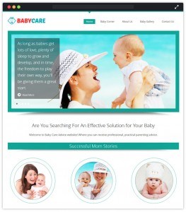 8+ Best Child Care WordPress Themes | InkThemes