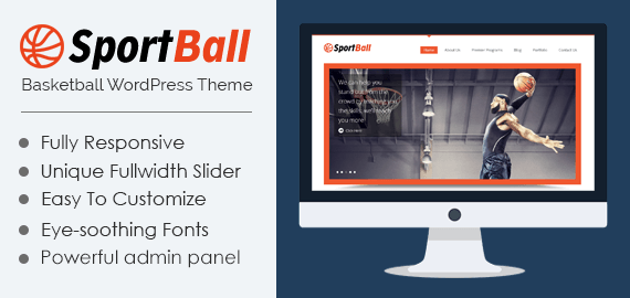 Basketball Club WordPress Theme | InkThemes