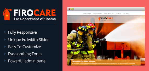 Fire Department WordPress Theme | InkThemes