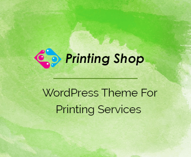 Printing Shop WordPress Theme | InkThemes