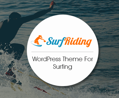 SurfRiding WordPress Theme For Surfers | InkThemes