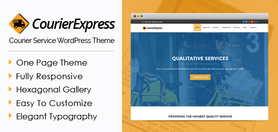 Courier & Relocation Service WordPress Theme | InkThemes