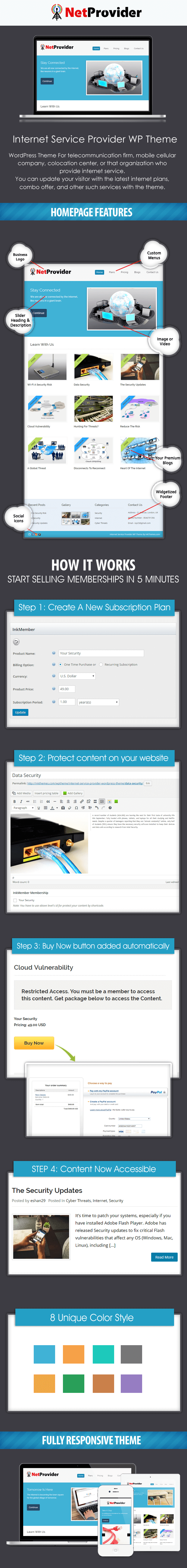 Internet & Broadband Service Provider WordPress Theme | InkThemes