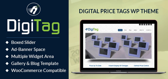 Digital Price Tags WordPress Theme & Template | InkThemes