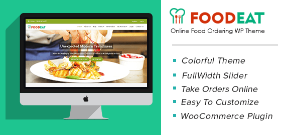 Commande en ligne des aliments WordPress Theme | InkThemes