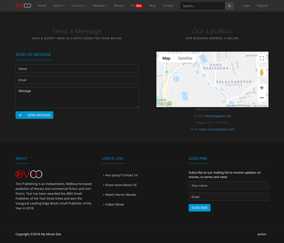 OVOO- Movie & Video Streaming PHP Script | InkThemes