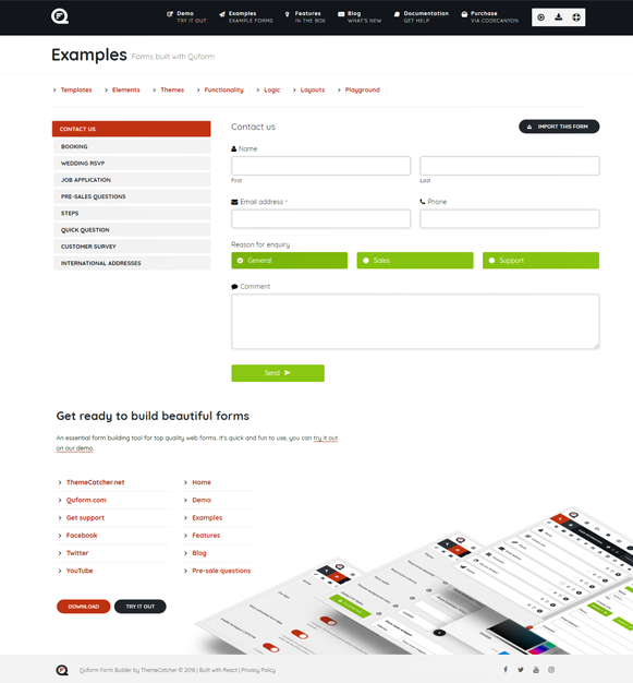 Quform - WordPress Form Plugin | InkThemes
