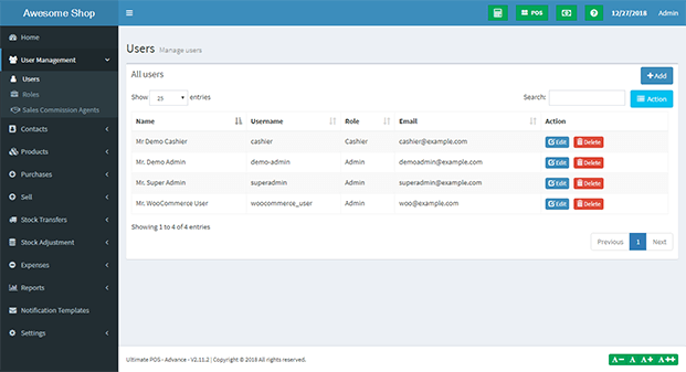 Ultimate POS - Stock Management PHP Script | InkThemes