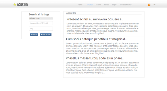Classified Made Easy - PHP Script For Classified Website | InkThemes