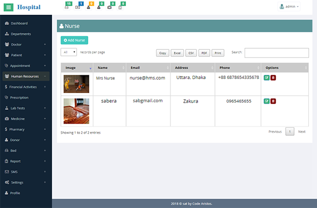 Hospital Care - Advanced Hospital Management PHP Script| InkThemes