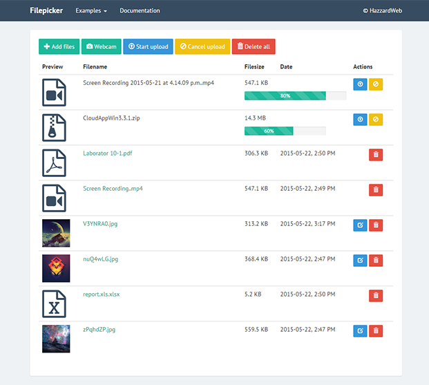 Filepicker Multi File Uploader Php Script Inkthemes