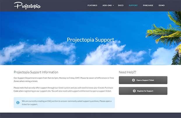 Projectopia - Project Management WordPress Plugin | InkThemes