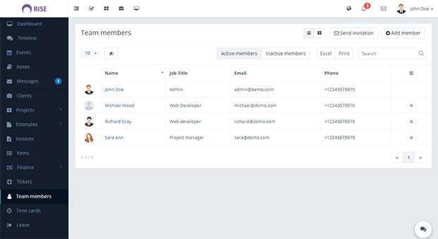 RISE - Ultimate Project Management PHP Script | InkThemes