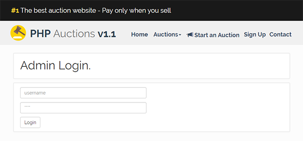 Php Auctions Script For Auction Platform Inkthemes