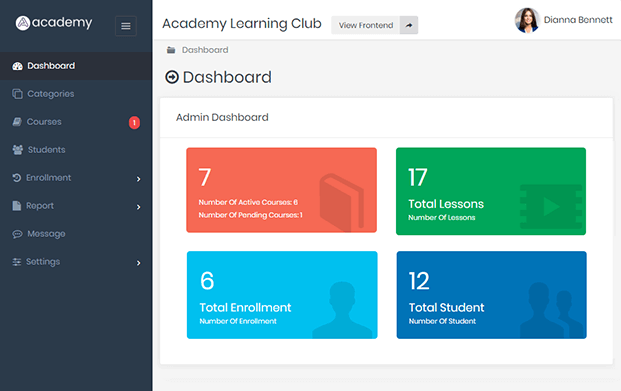 Academy - Learning Management System PHP Script | InkThemes