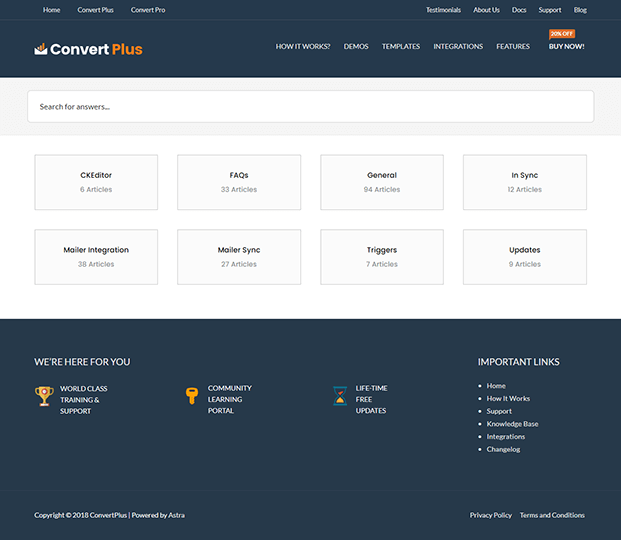 Convert Plus - WordPress Popup Plugin | InkThemes