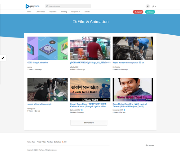 PlayTube - Video Sharing PHP Script | InkThemes