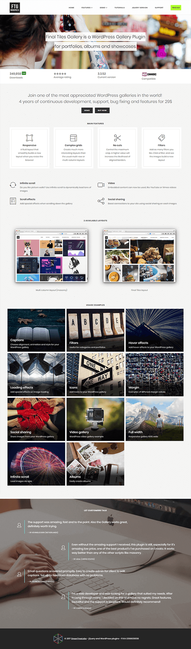 Final Tiles Gallery WordPress Plugin | InkThemes