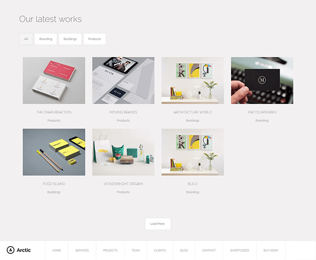 Arctic - Responsive WordPress Theme For Architecture | InkThemes