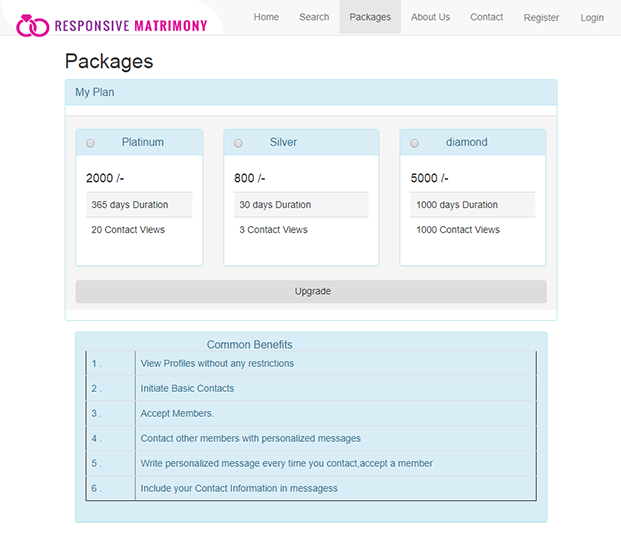 Responsive Matrimonial PHP Script | InkThemes
