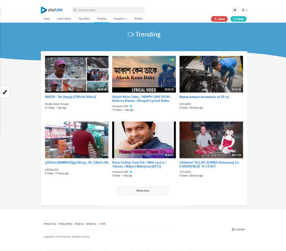 PlayTube - Video Sharing PHP Script | InkThemes