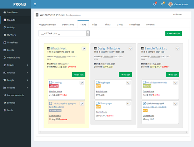 ProMS - Project Management PHP Script | InkThemes ProMS - Project Management PHP Script | InkThemes