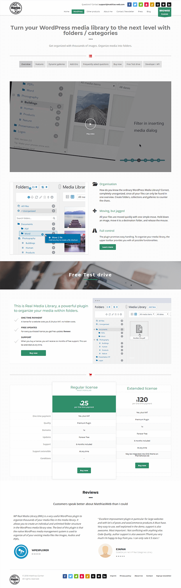 Real Media Library - WordPress Plugin | InkThemes