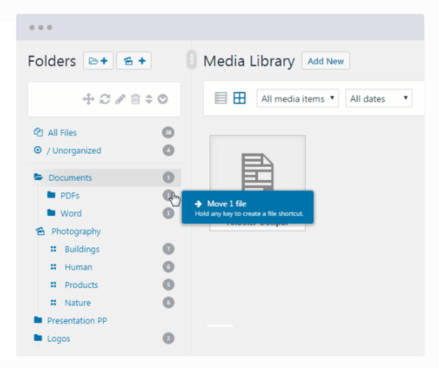 Real Media Library - WordPress Plugin | InkThemes