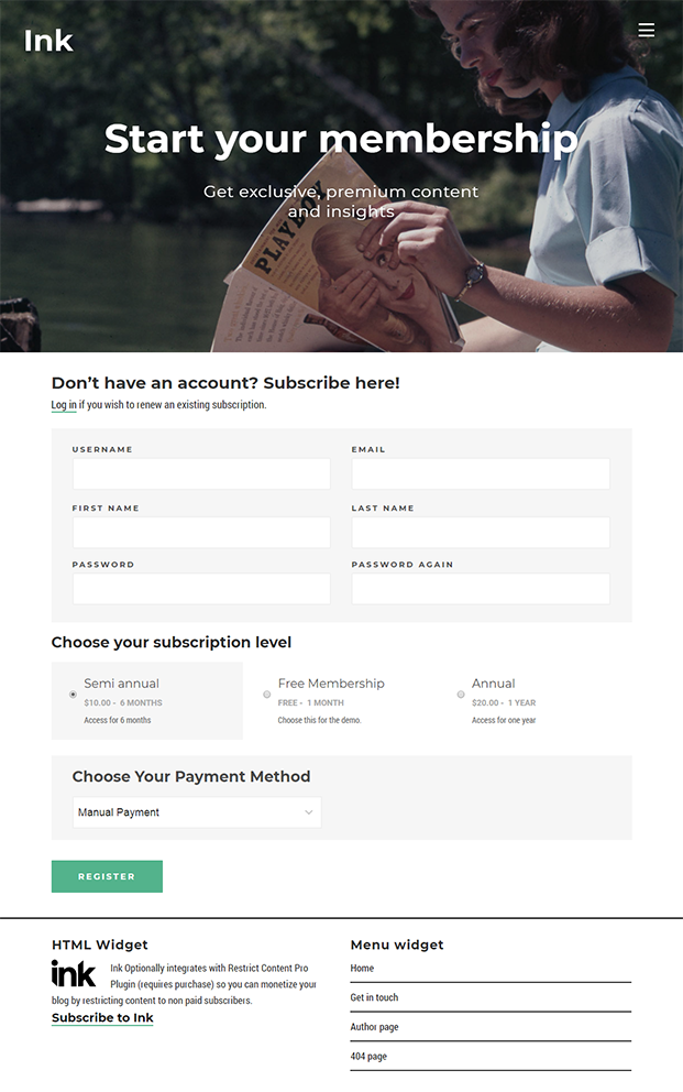 Gym Master - Gym Management PHP Script | InkThemes