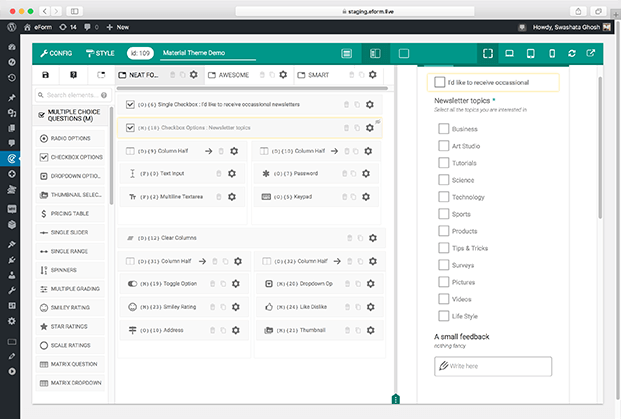 eForm - WordPress Form Builder Plugin | InkThemes