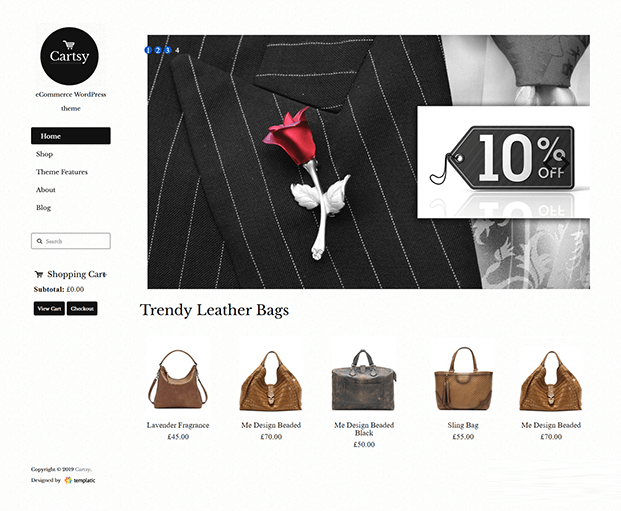 Cartsy - Best WordPress Theme For Ecommerce | InkThemes