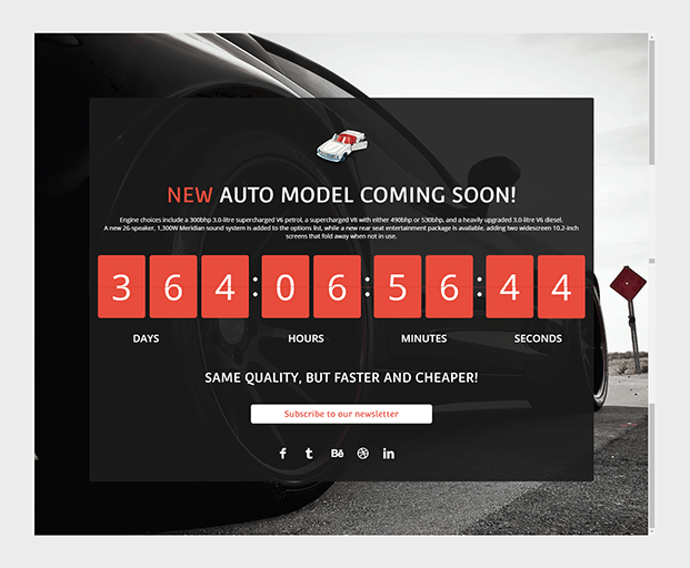 Responsive Coming Soon WordPress Plugin | InkThemes