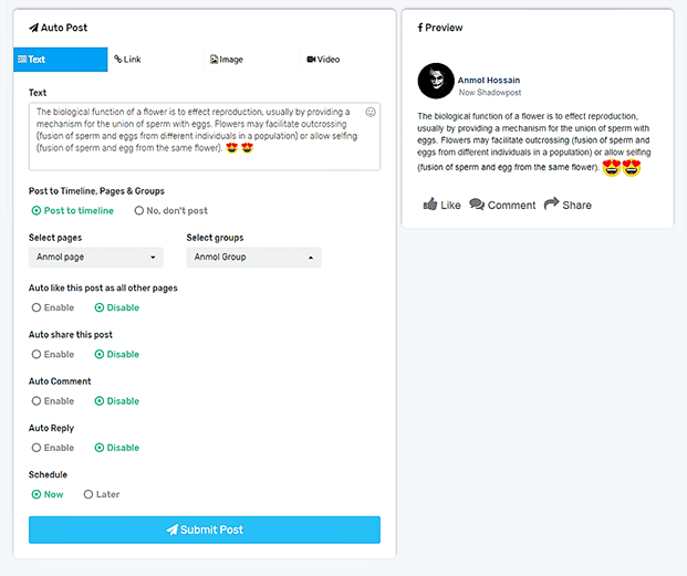 TitanicPoster - Social Media Auto Post PHP Script | InkThemes