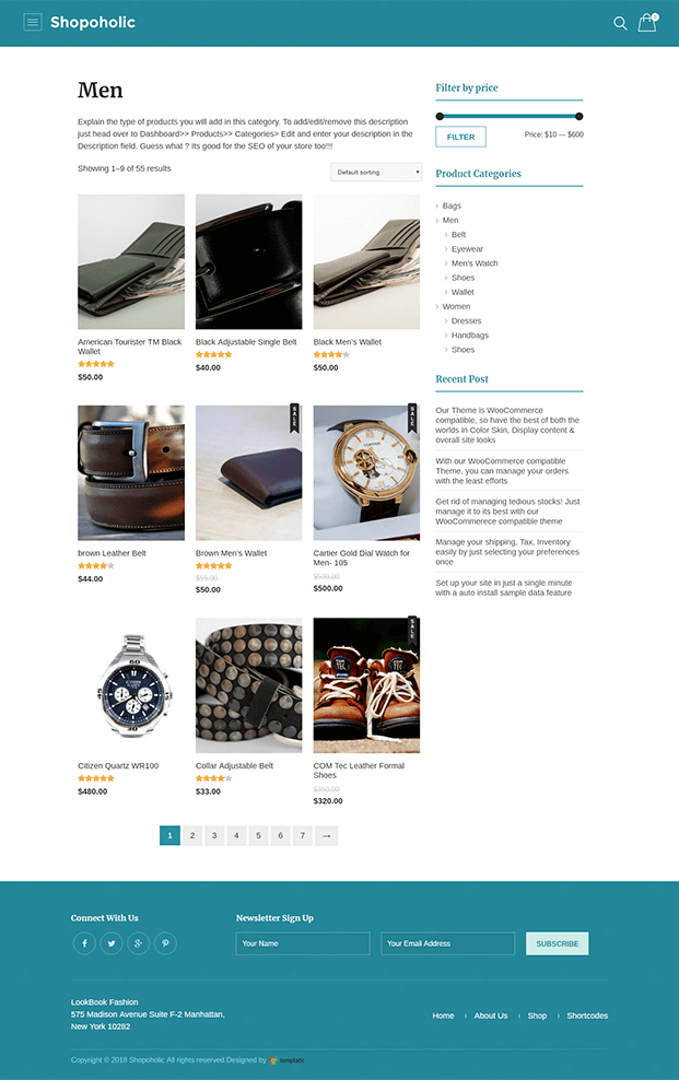 Shopoholic - Best eCommerce WordPress Theme | InkThemes