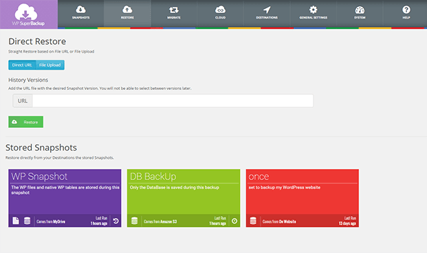 Super Backup - Migration WordPress Plugin | InkThemes