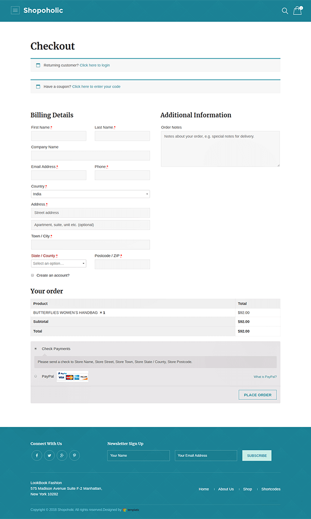 Shopoholic - Best eCommerce WordPress Theme | InkThemes