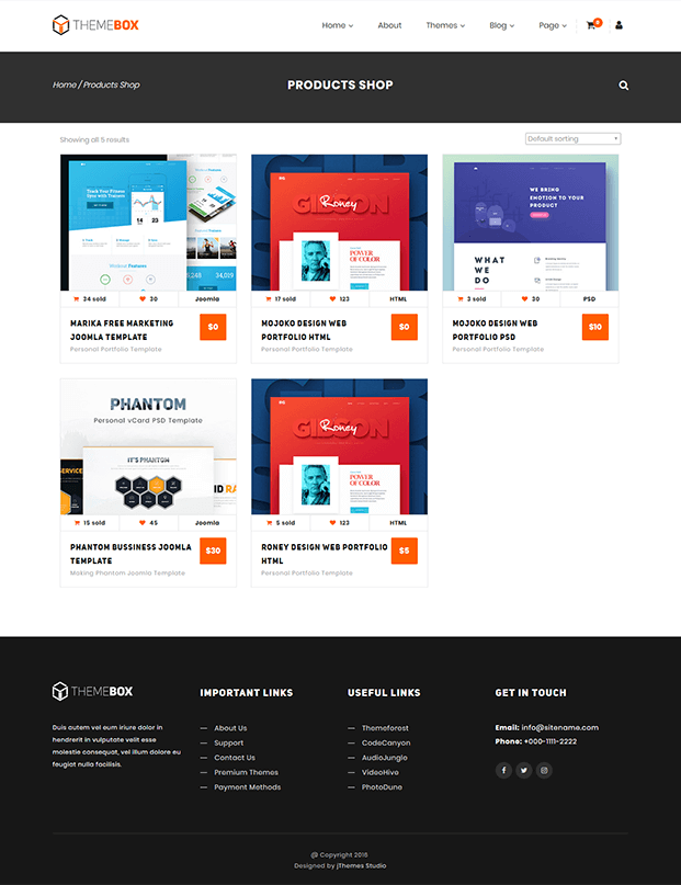 Themebox - eCommerce WordPress Theme | InkThemes